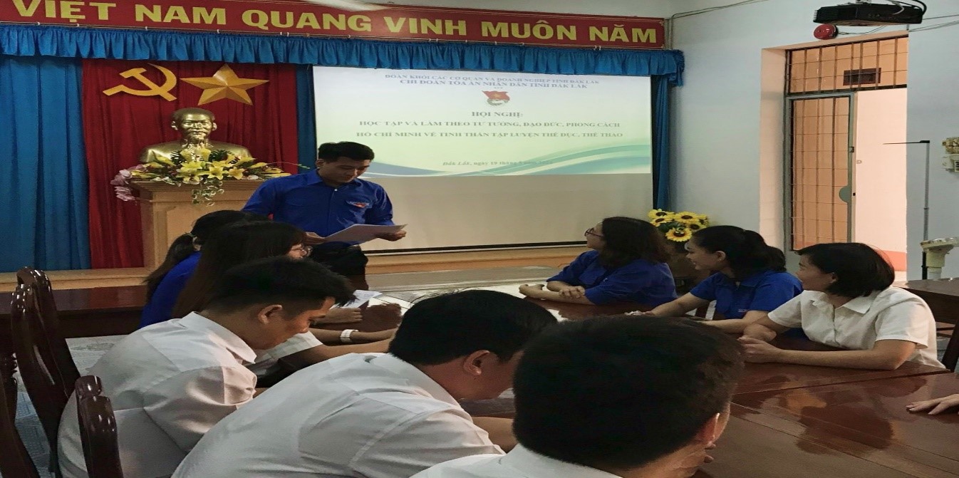 Hội nghị “Học tập và làm theo tư tưởng, đạo đức, phong cách Hồ Chí Minh về tinh thần tập luyện ...